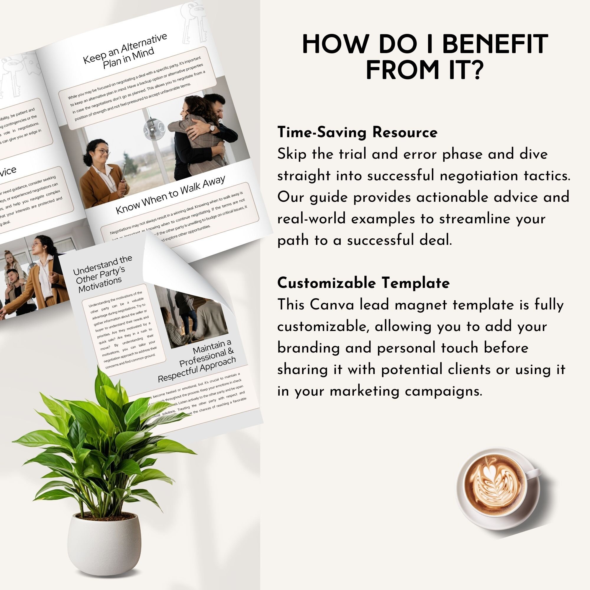 Real Estate Agent Lead Magnet for Realtor Marketing Template Freebie ...