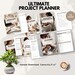 Project Planner Ultimate Management Template Canva Project Timetable ...