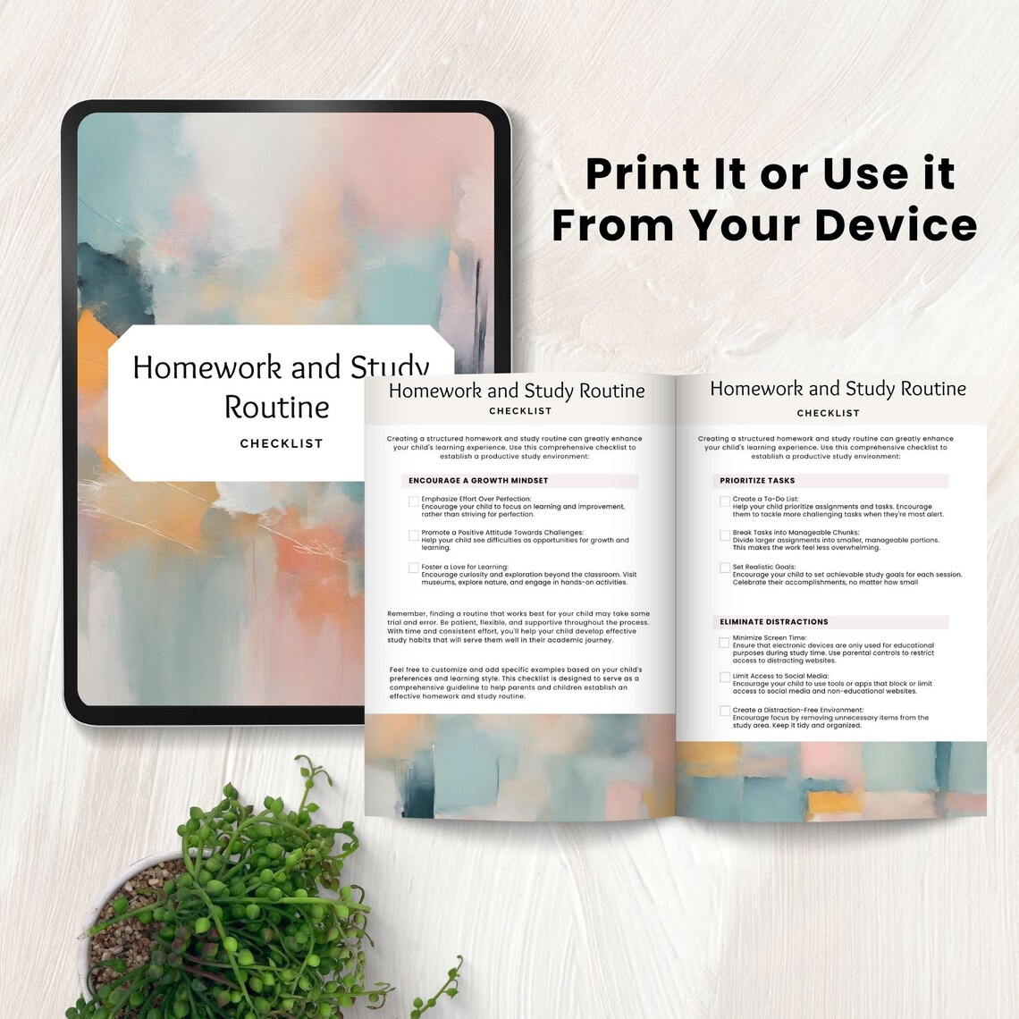 Homework Checklist Printable for Students Assignment Log Homework to Do ...