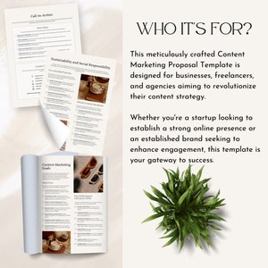 Content Proposal Template Content Marketing Proposal Digital Template ...