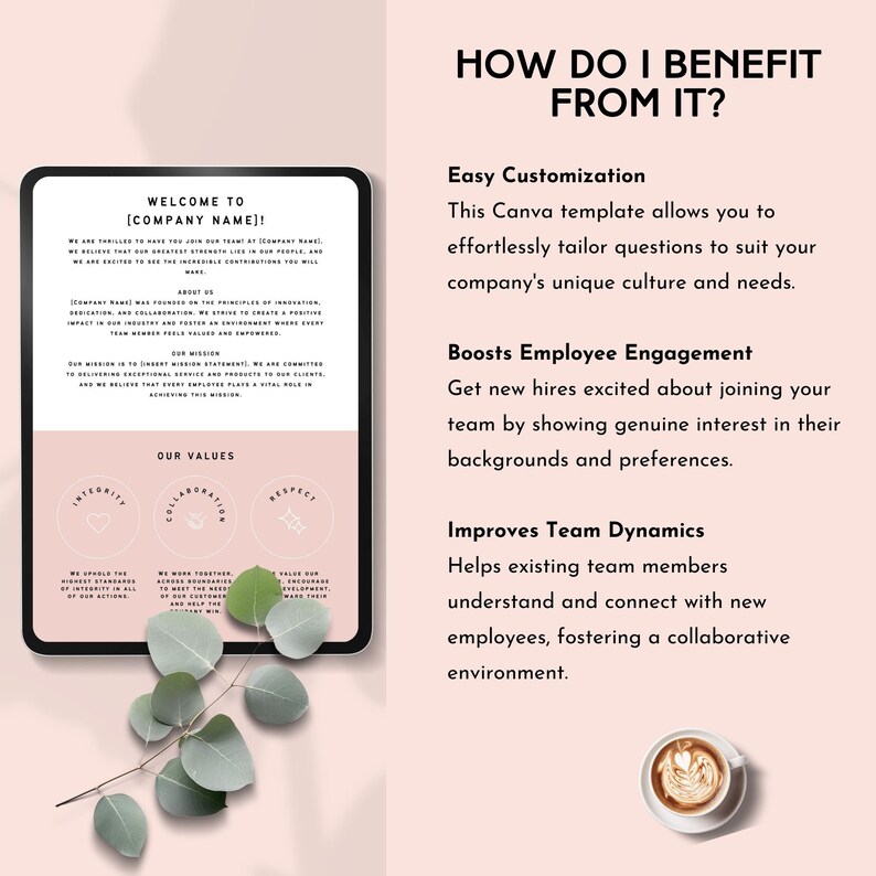Employee Get to Know You Questionnaire Editable Getting to Know You for ...