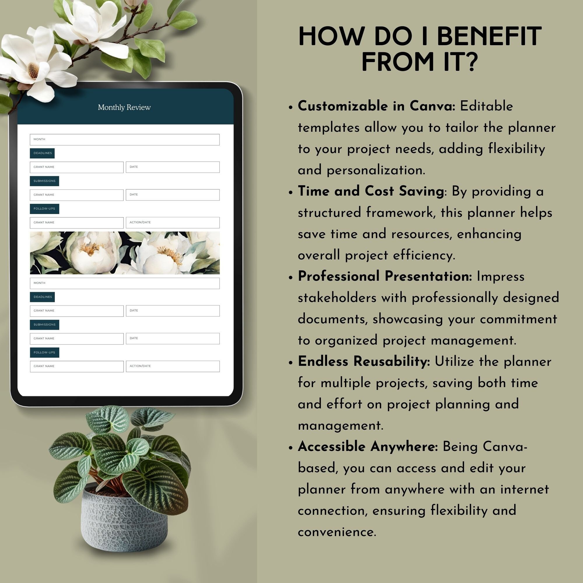 Non Profit Event Planner Template Canva Religious Organization Plan ...