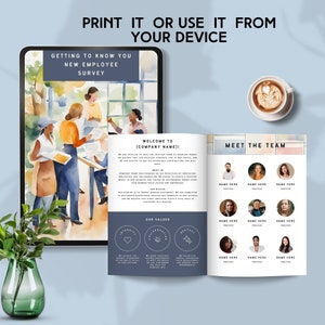 Getting to Know You for Coworkers Employee Get to Know My Team ...