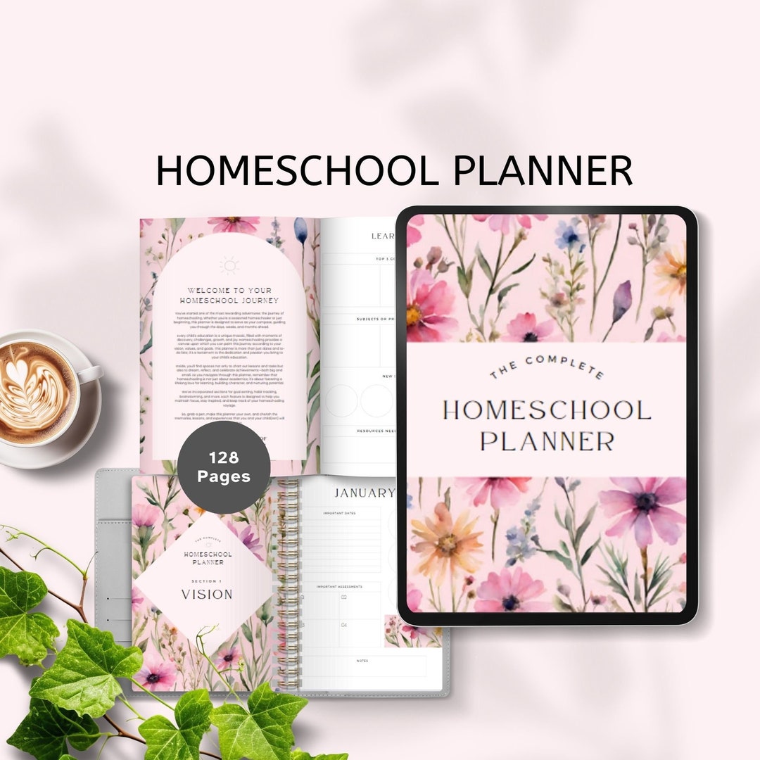 Ultimate Homeschool Planner Homeschool Planner Printable Pdf Homeschool ...