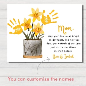 Mom Handprint Craft Mom Handprint Art Crafts for Pre-k and Kindergarten ...