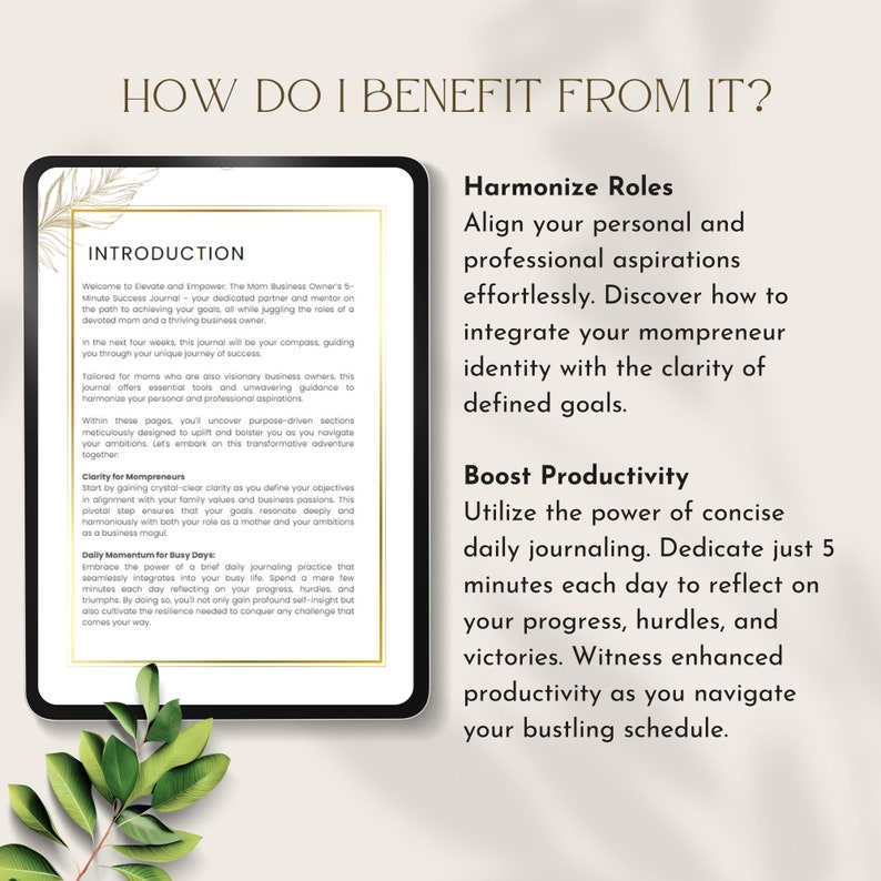 Goal Planner Bundle Journal Prompts for Goal Setting Gift for Moms ...