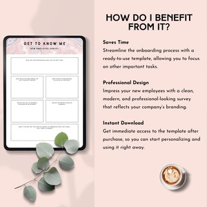 Employee Get to Know You Questionnaire Editable Getting to Know You for ...