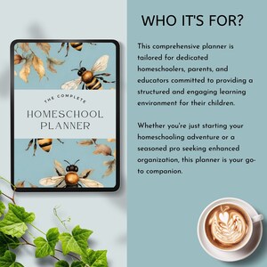 Homeschool Planner Printable Pdf Homeschool Digital Planner iPad ...