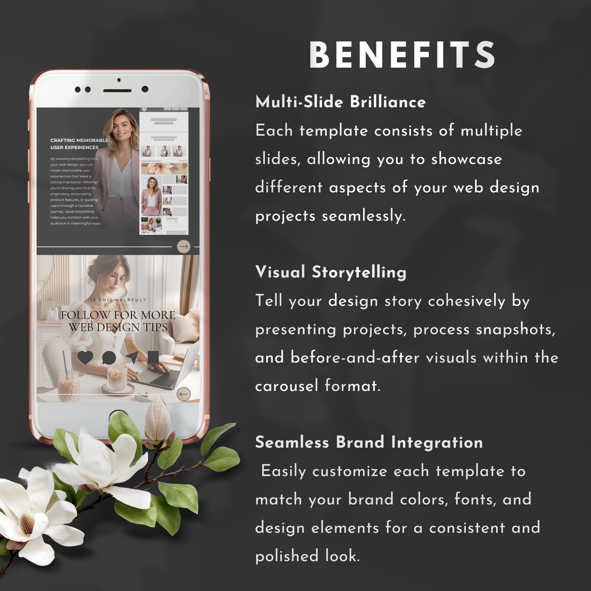 Web Designer Instagram Carousels Social Media for Website Designer ...