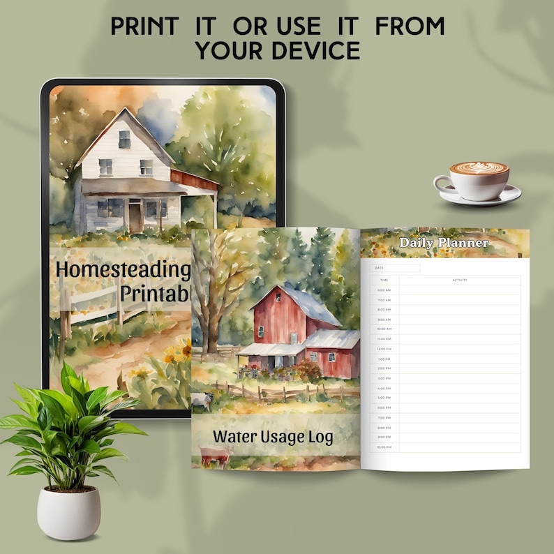 The Ultimate Homestead Planner 2024 Digital Homestead Planner Printable ...