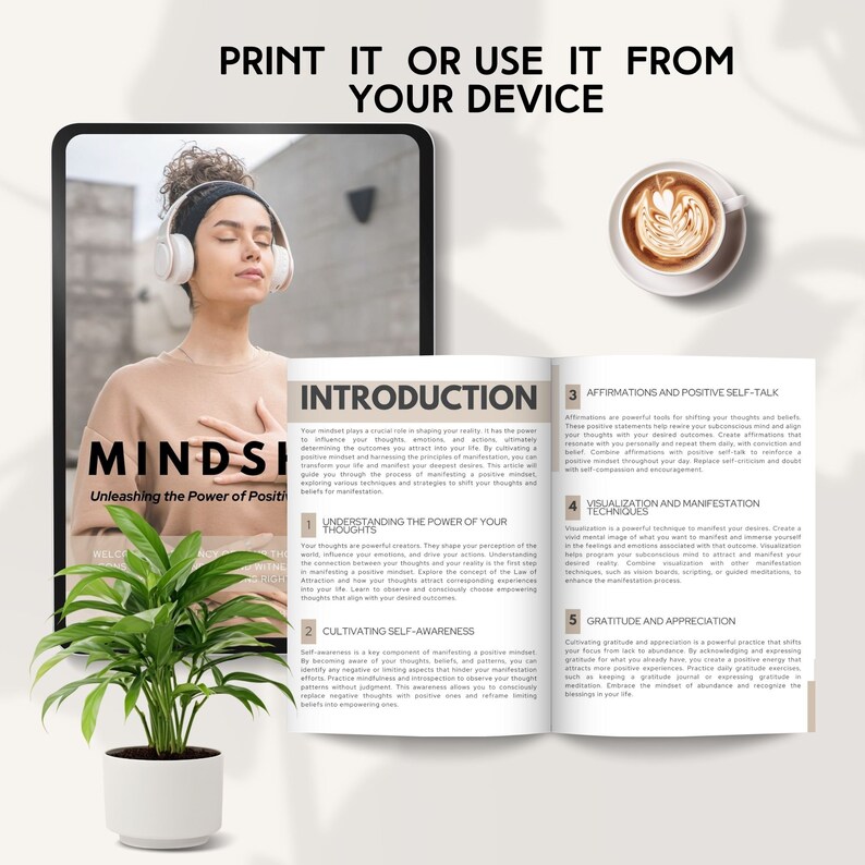 Manifest Lead Magnet Manifestation Freebie Guide Manifesting Canva ...