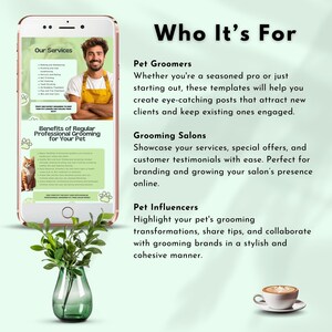 Pet Grooming Instagram Posts Dog Grooming Social Media Pet Shop Spa ...