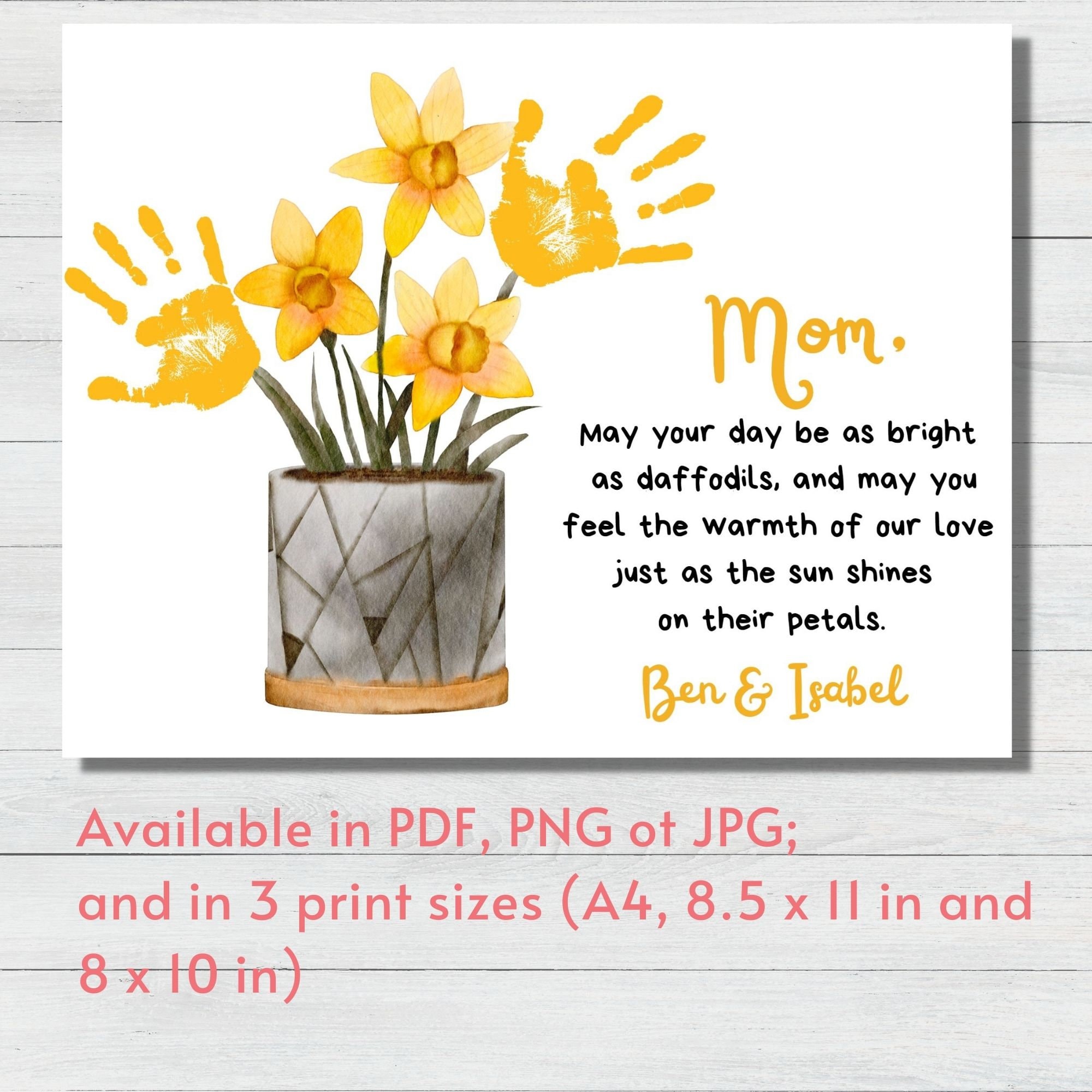 Mom Handprint Craft Mom Handprint Art Crafts for Pre-k and Kindergarten ...