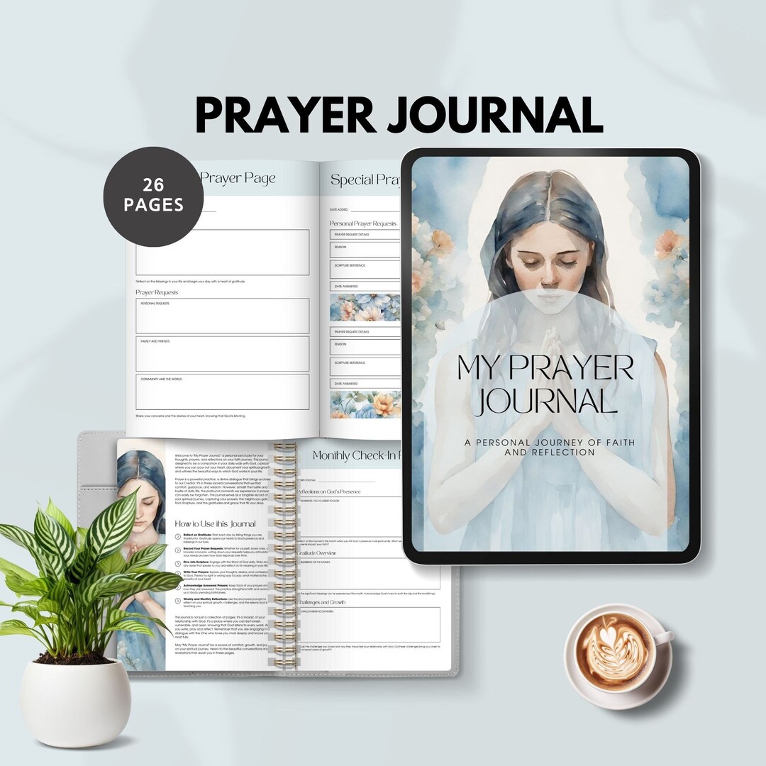 The Ultimate Prayer Journal Catholic Prayer Journal Faith Printable ...