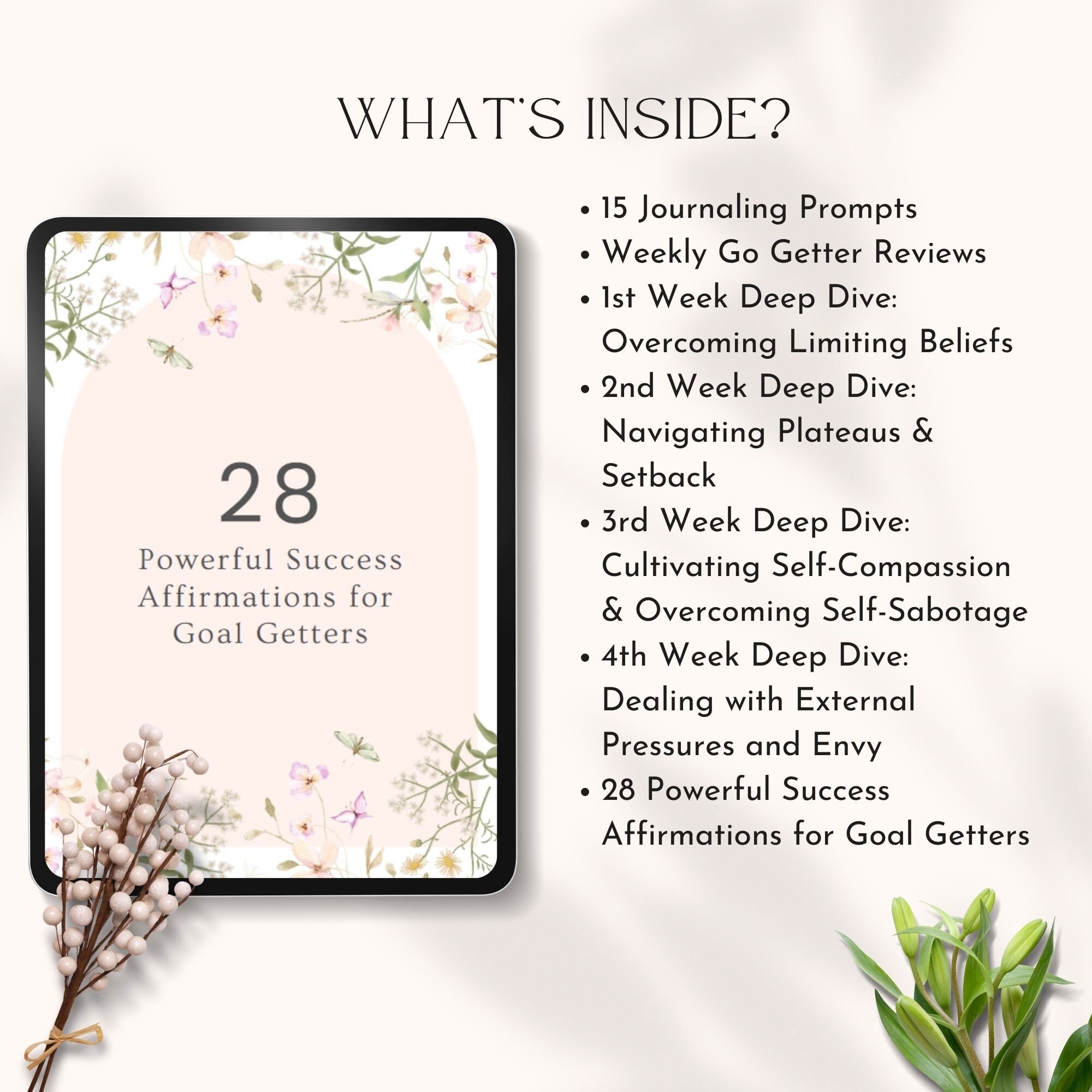 Goal Setting Target Journal Prompts for Goal Setting Gift for - Etsy