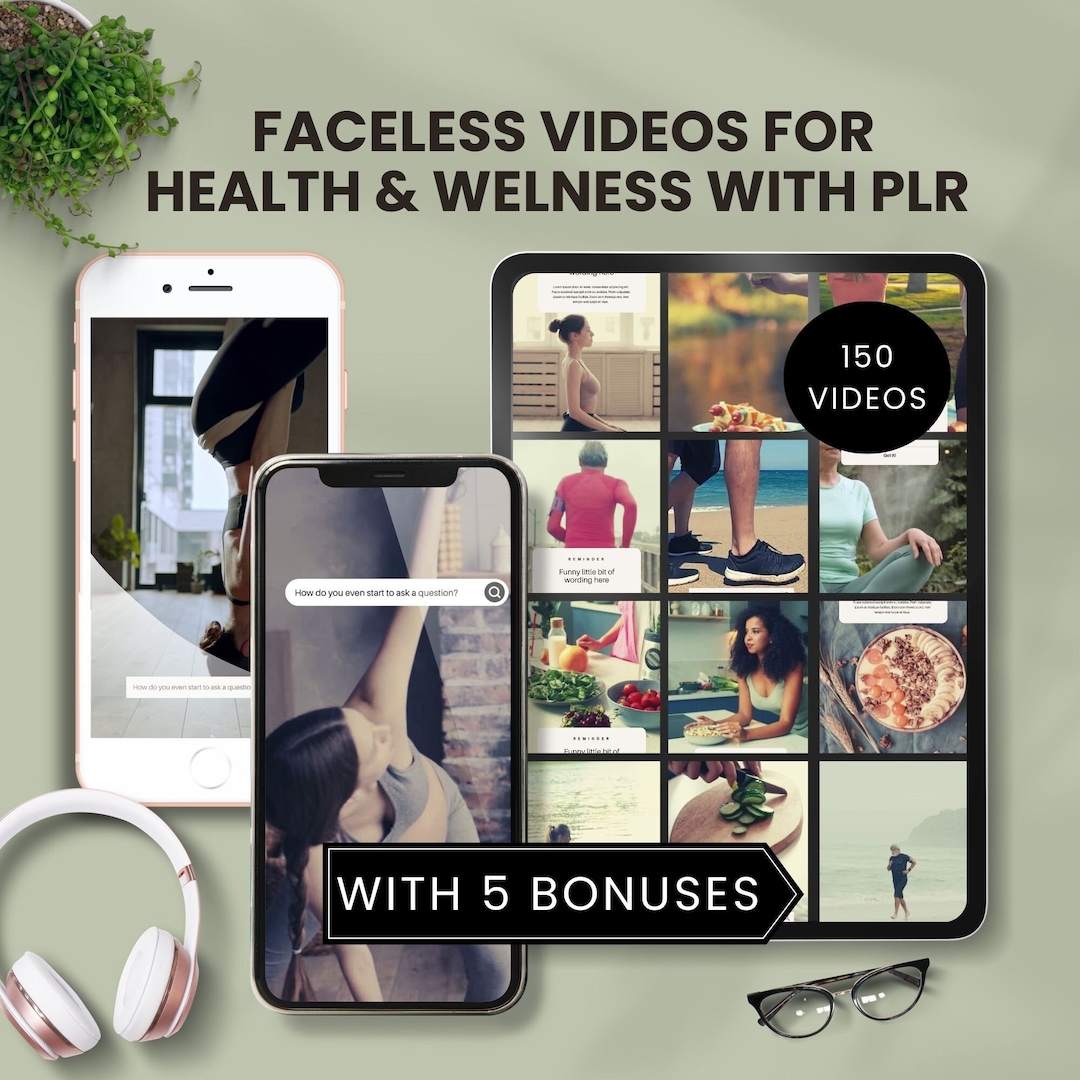Faceless Digital Marketing Video Reels Plr Instagram Reel Health Done ...