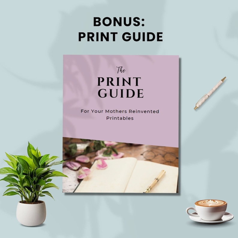 Work Life Balance Planner Productivity Plan Printable Journalling ...