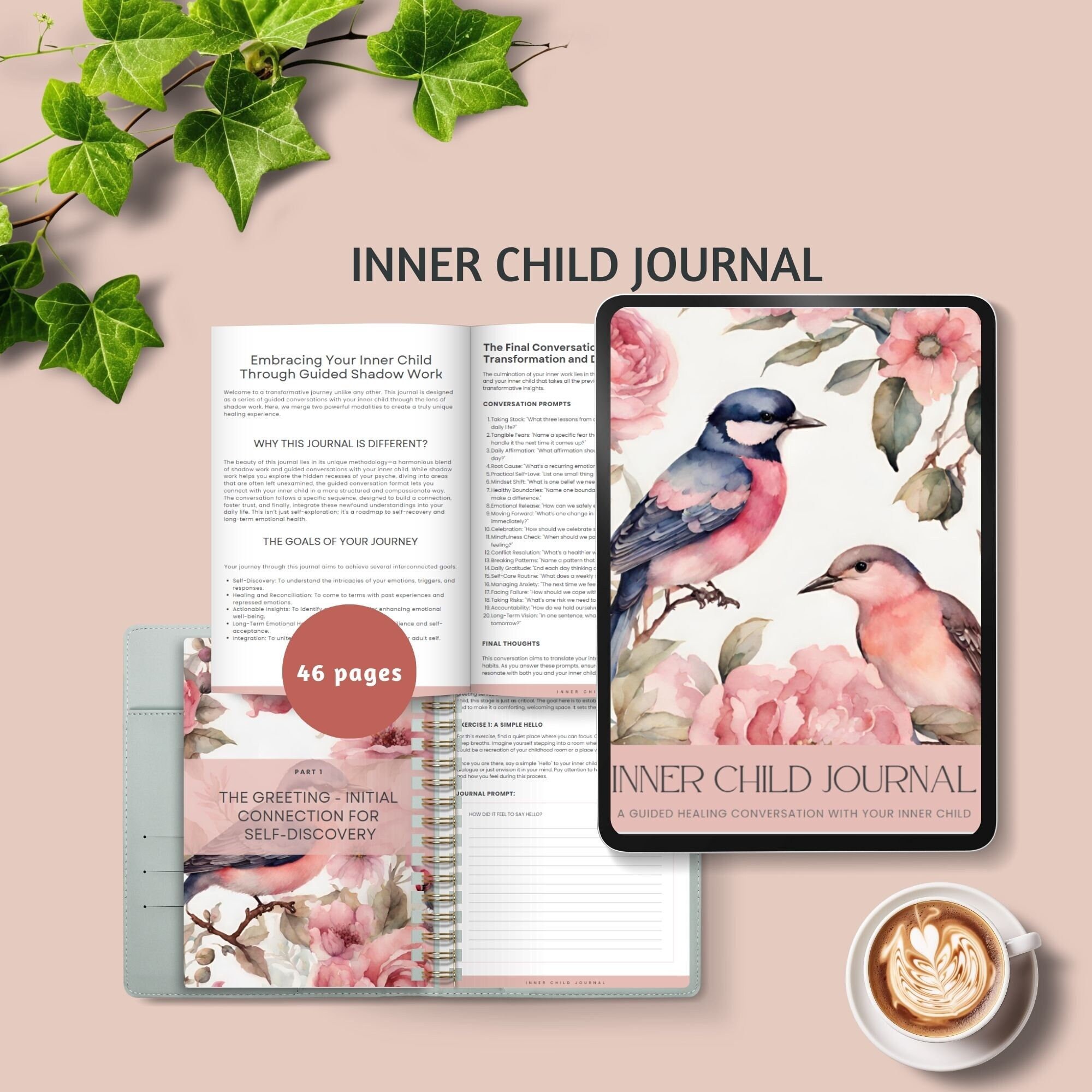 Inner Child Journal Prompts Inner Child Healing Mental Health Workbook ...