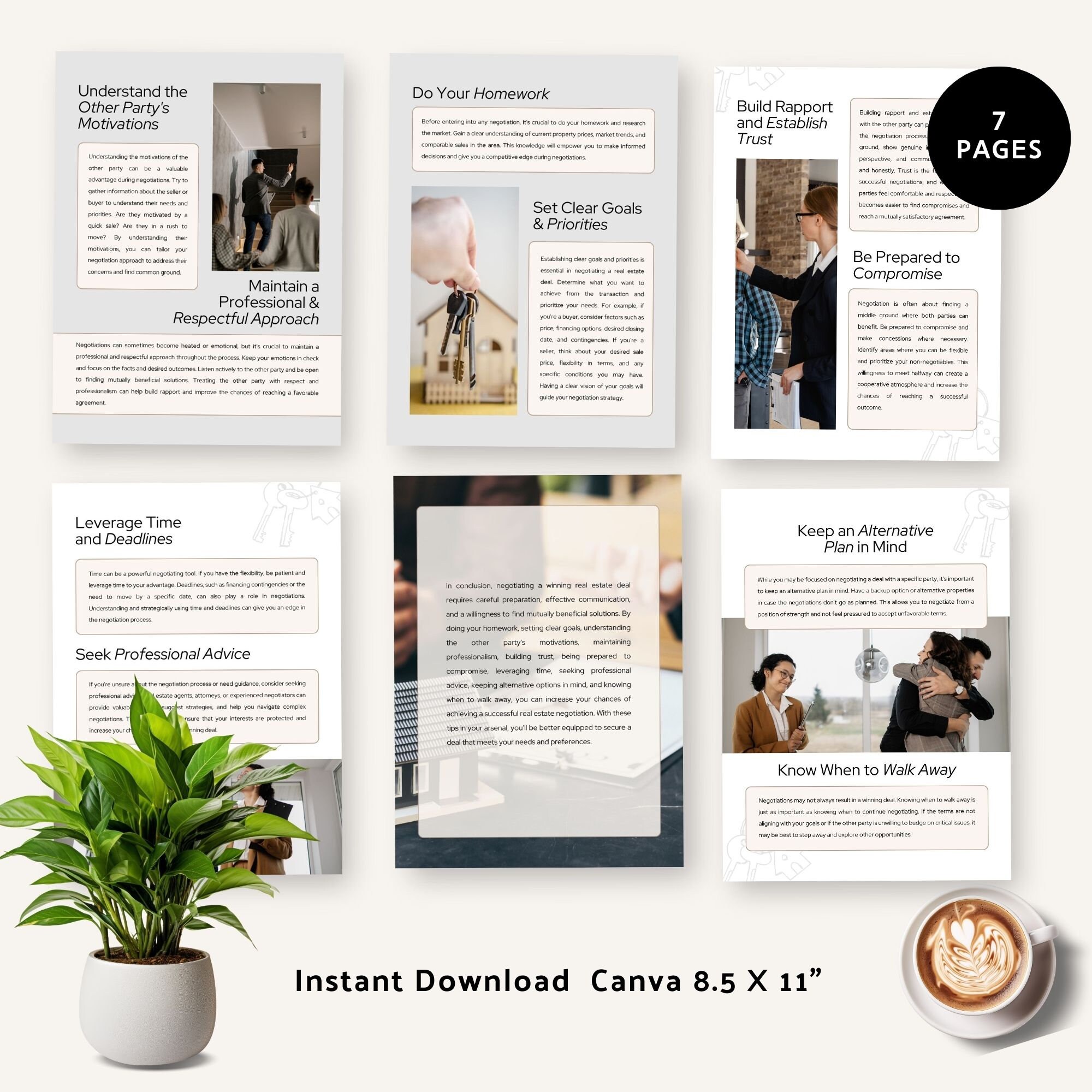 Real Estate Agent Lead Magnet for Realtor Marketing Template Freebie ...