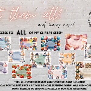 Lifetime Store Access Clipart Sets | Commercial Use | Clipart Bundle ...