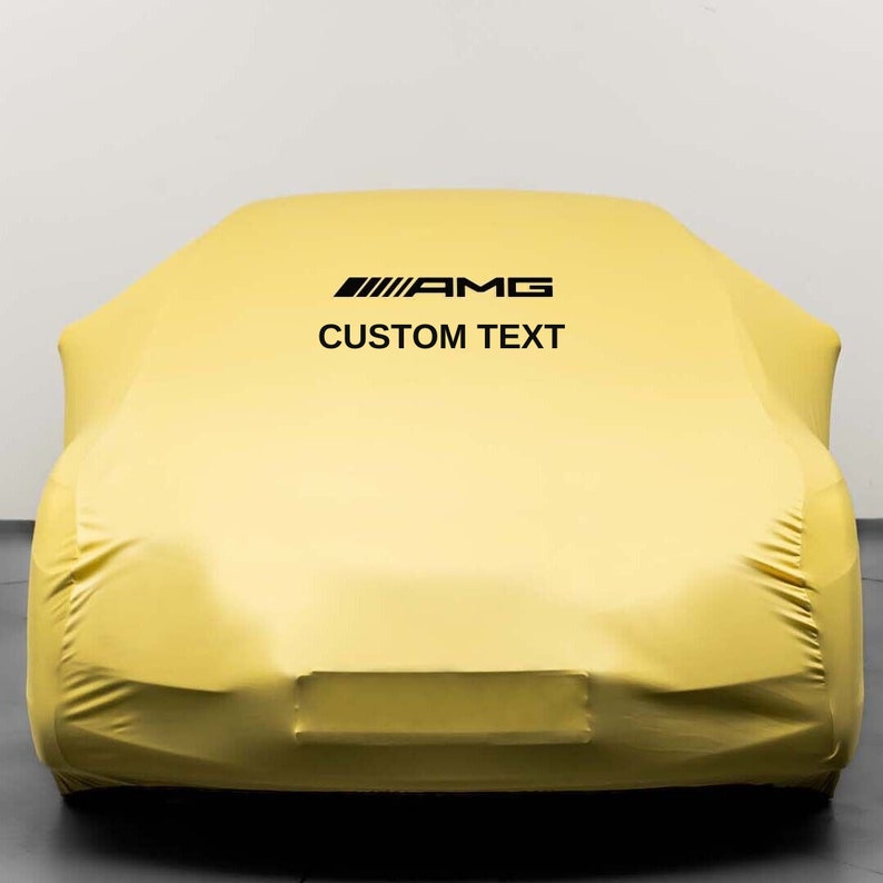 Custom Text Mercedes AMG Car Cover, Tailor Made for Your Vehicle and ...