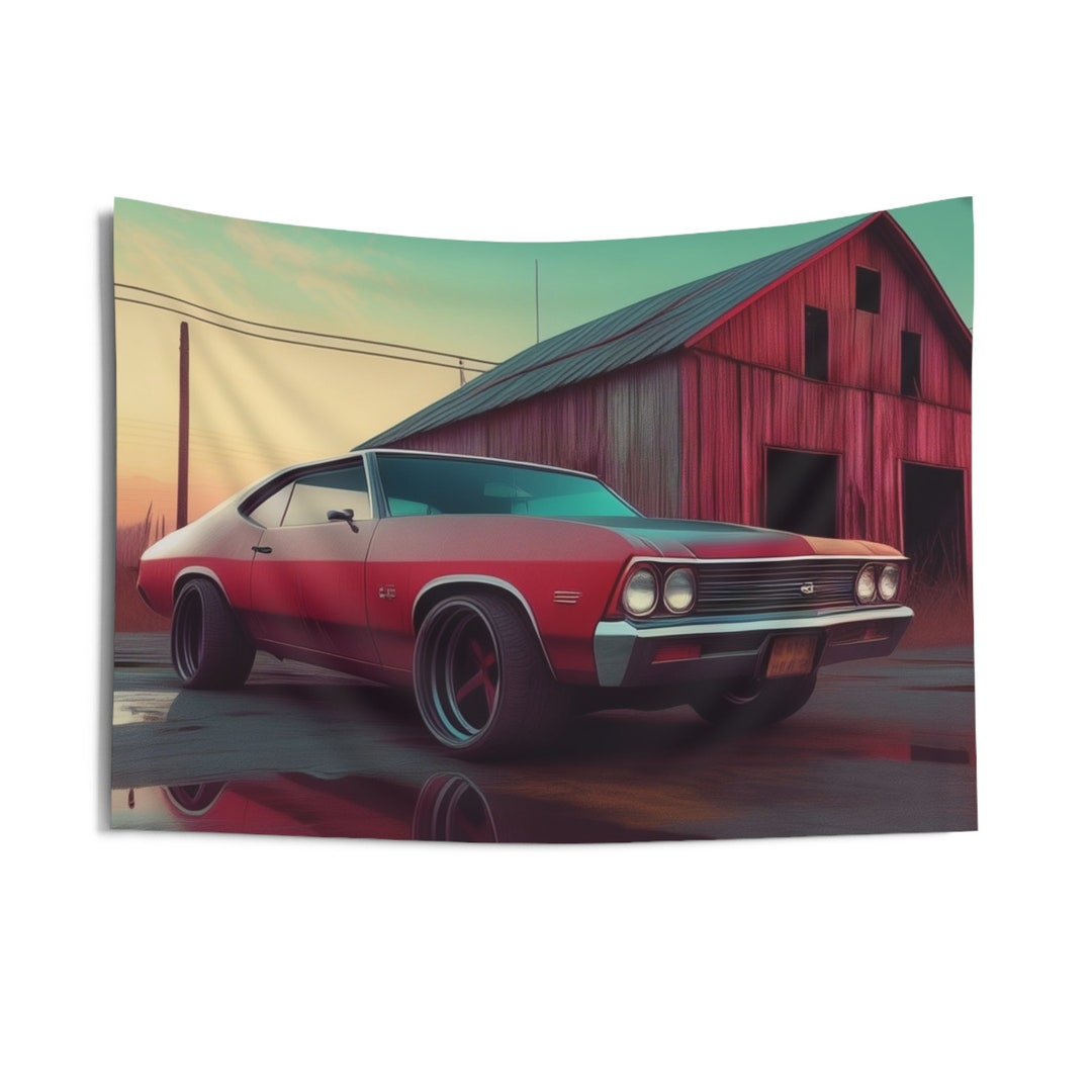 Muscle Car Series 7 - Indoor Wall Tapestries - Etsy