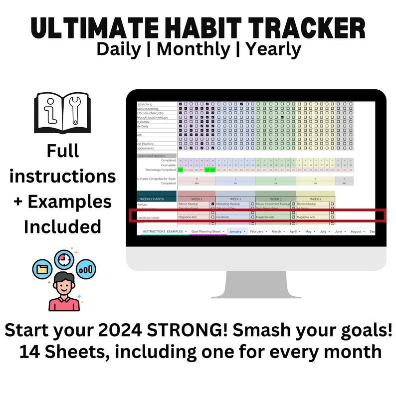 2024 Ultimate Habit Tracker Ultimate Goal and Habit Management Toolkit ... 2024 Ultimate Habit Tracker Ultimate Goal and Habit Management Toolkit ...