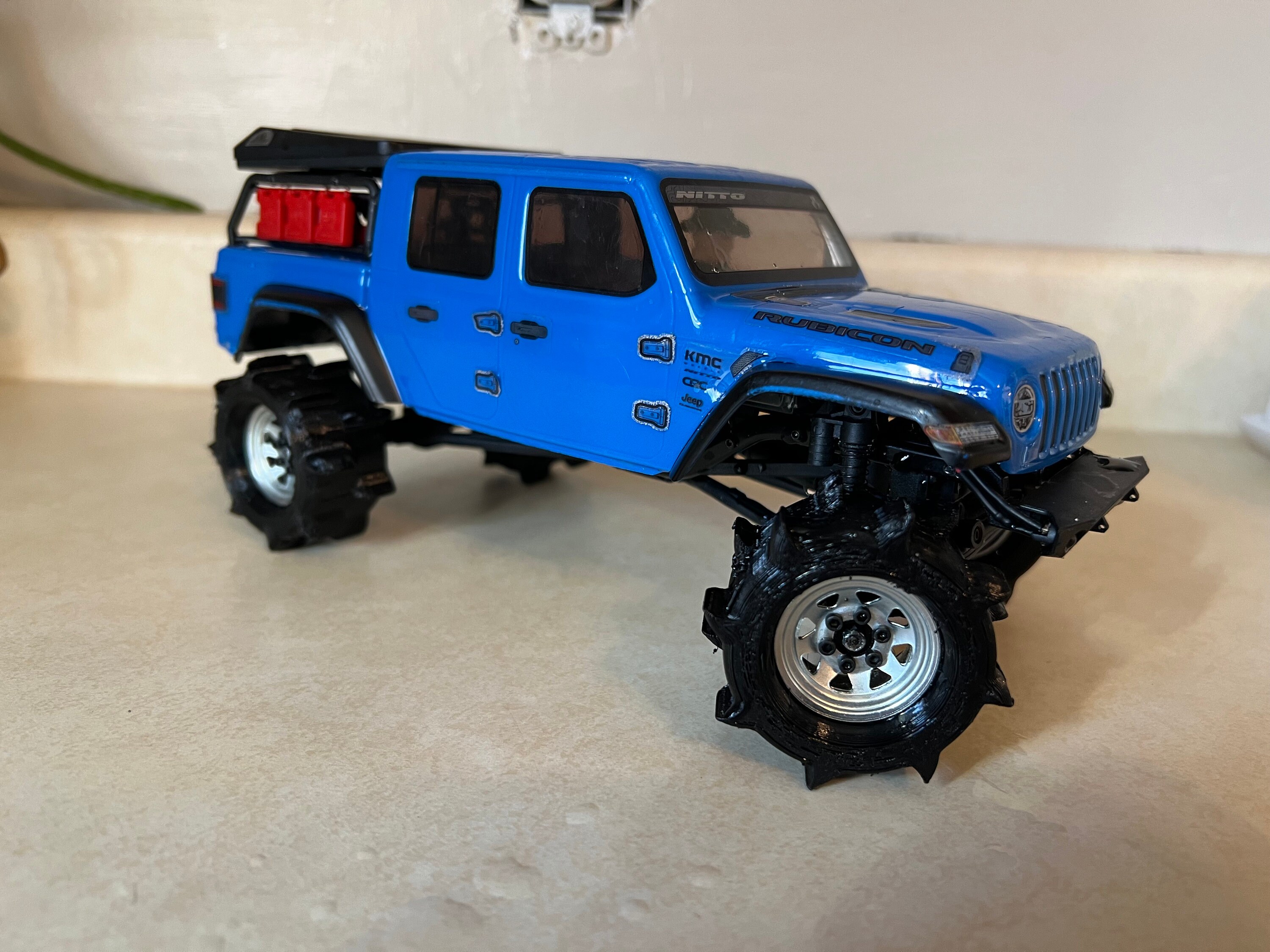 Paddle Tires for RC Crawlers With 1” Wheels (set of 2 Tires) - Etsy