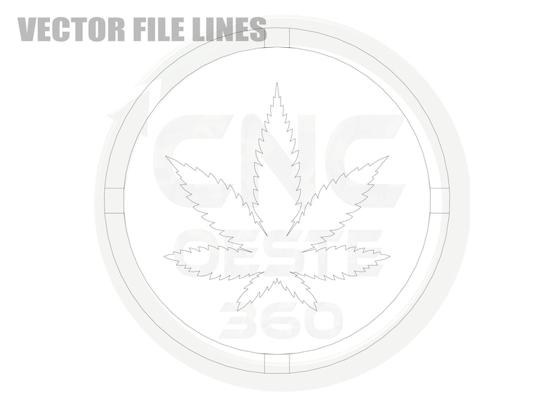 3D STL, 2d SVG, Dxf, Ai, Eps, Marijuana Ashtray for CNC Router, 3D ...
