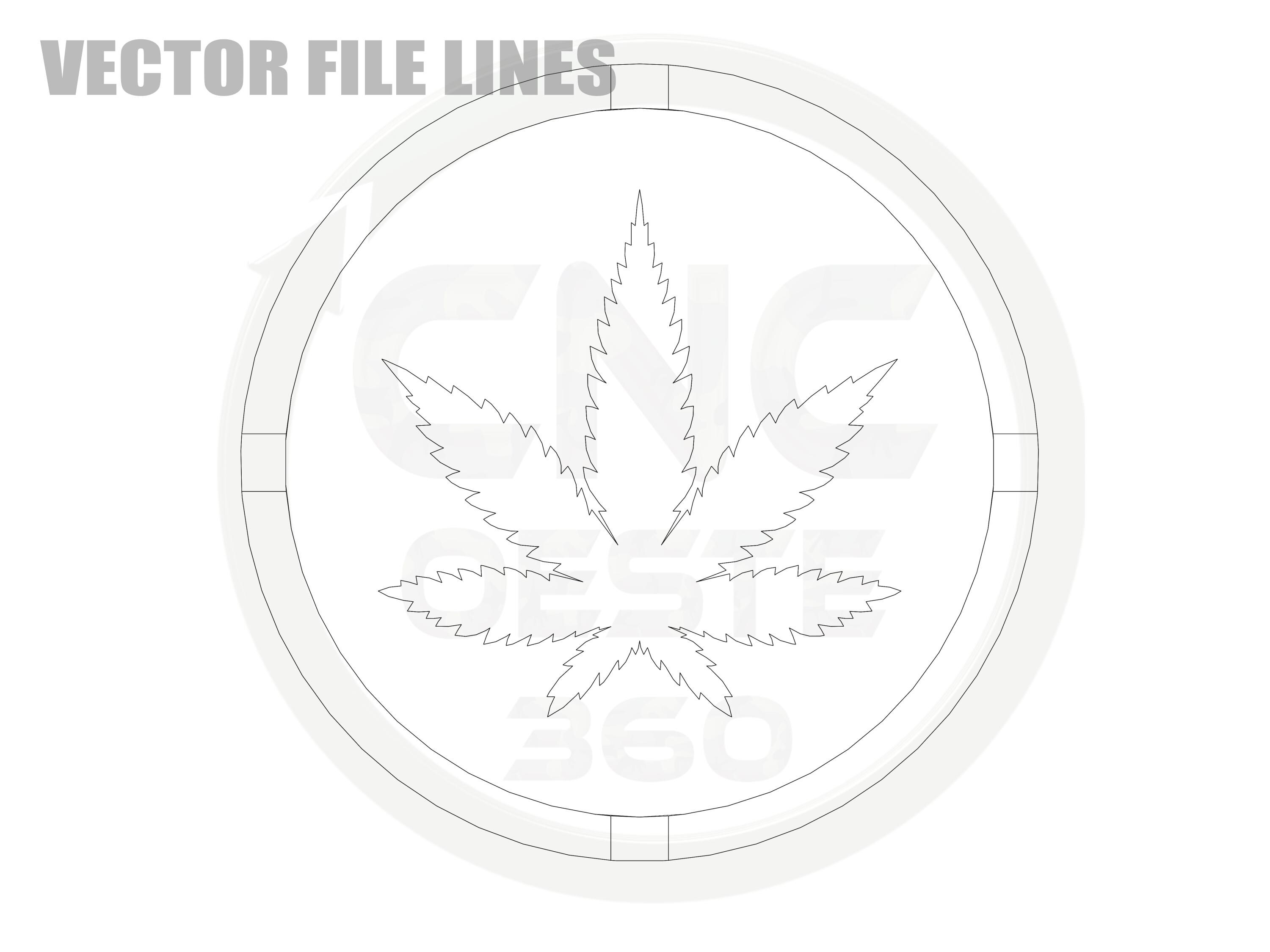 3D STL, 2d SVG, Dxf, Ai, Eps, Marijuana Ashtray for CNC Router, 3D ...