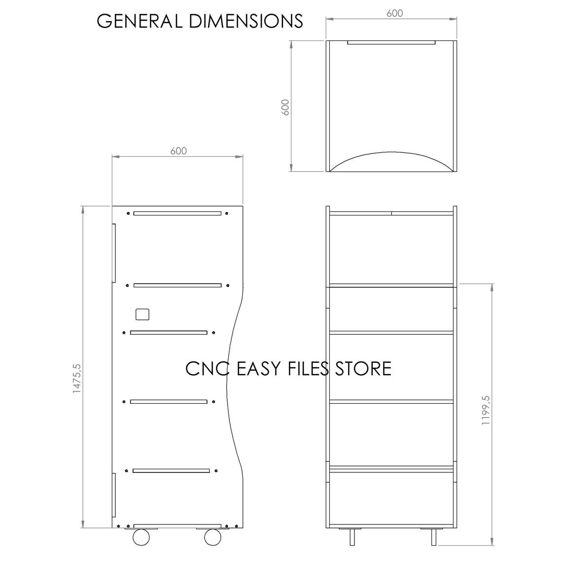 CNC Rolling Workstation for Latop Vector Files, Vcarve, Aspire, Cnc ...