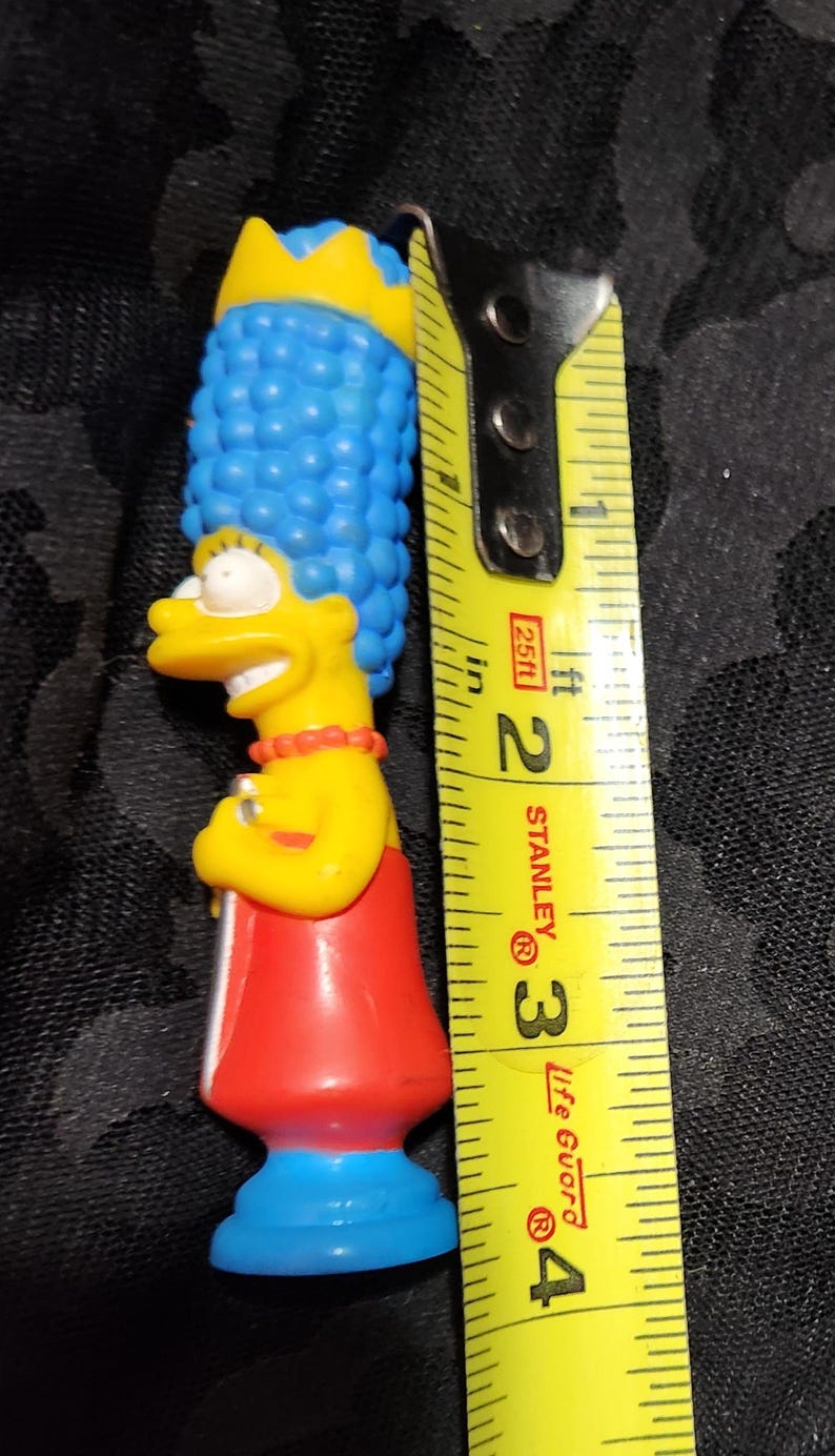 Vintage 1992 the Simpsons 3D Chess Game Set Homer Bart Marge Grampa ...