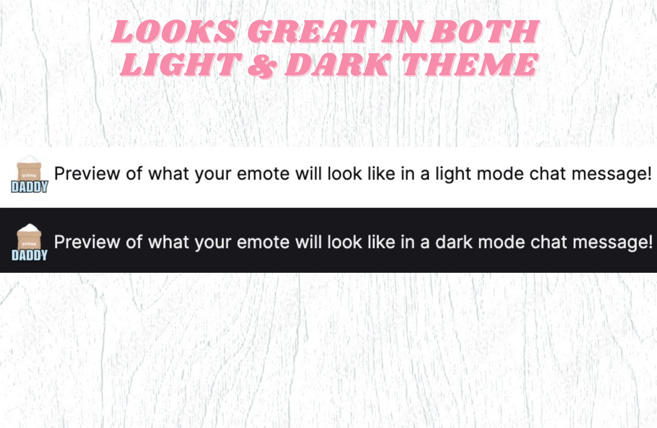 SUGAR DADDY Twitch Emote / Twitch Emotes / Twitch Stream / Discord ...