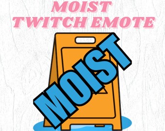 MOIST METER Twitch Emote / Twitch Emotes / Twitch Stream / Discord ...