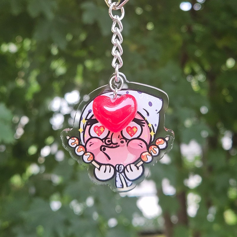 Cute Anime Keychains - Etsy