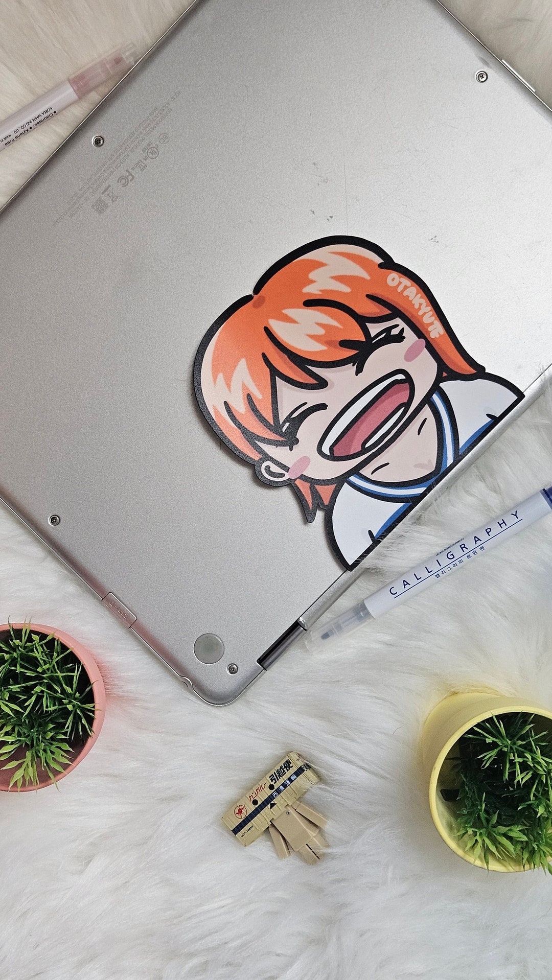 Nami , One Piece 45 Anime Laptop Car Peeker Sticker , Waterproof Decal ...