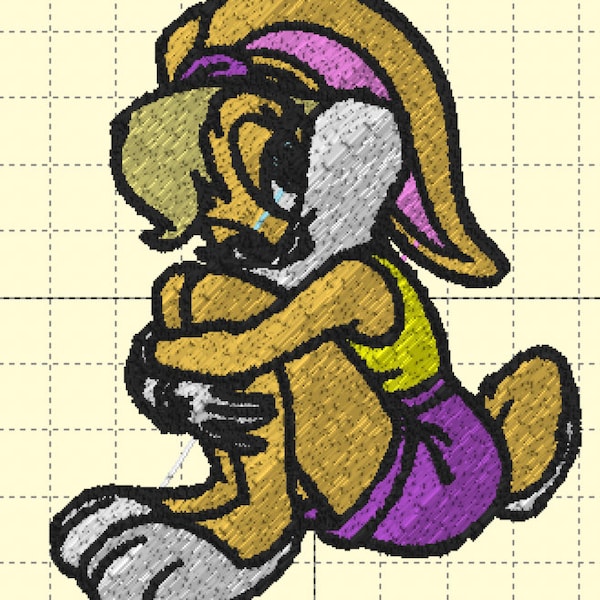 Embroidery Design Lola Bunny - Etsy