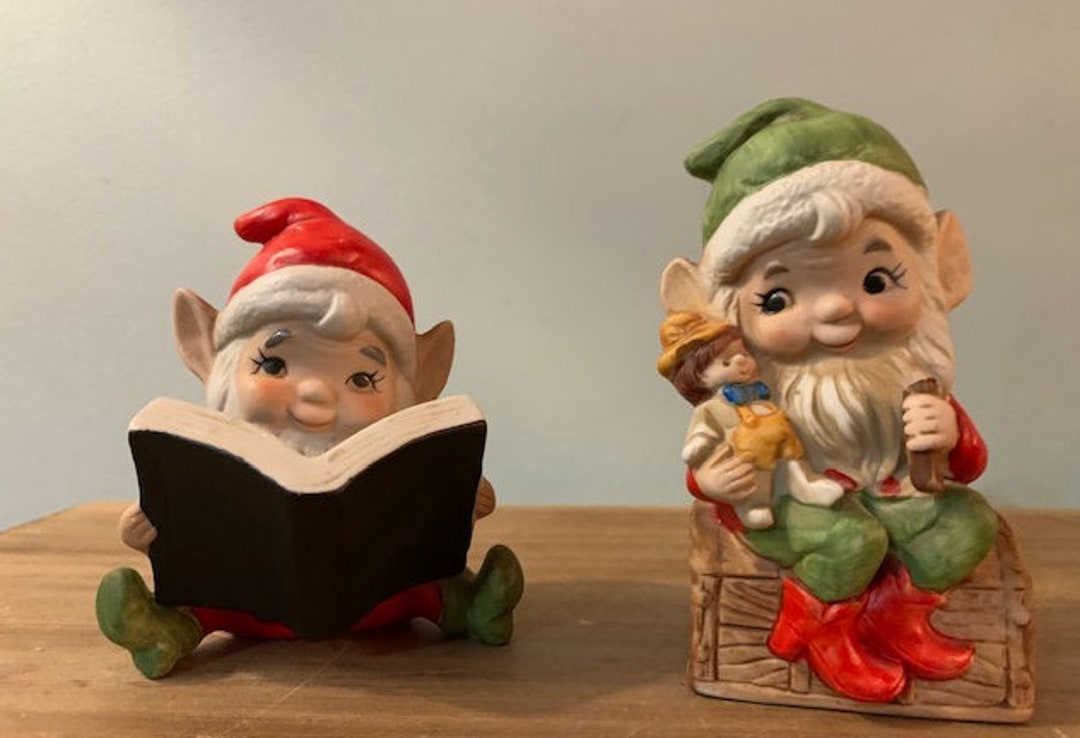 Vintage 1970s Jolly Elves Made in Taiwan - Etsy