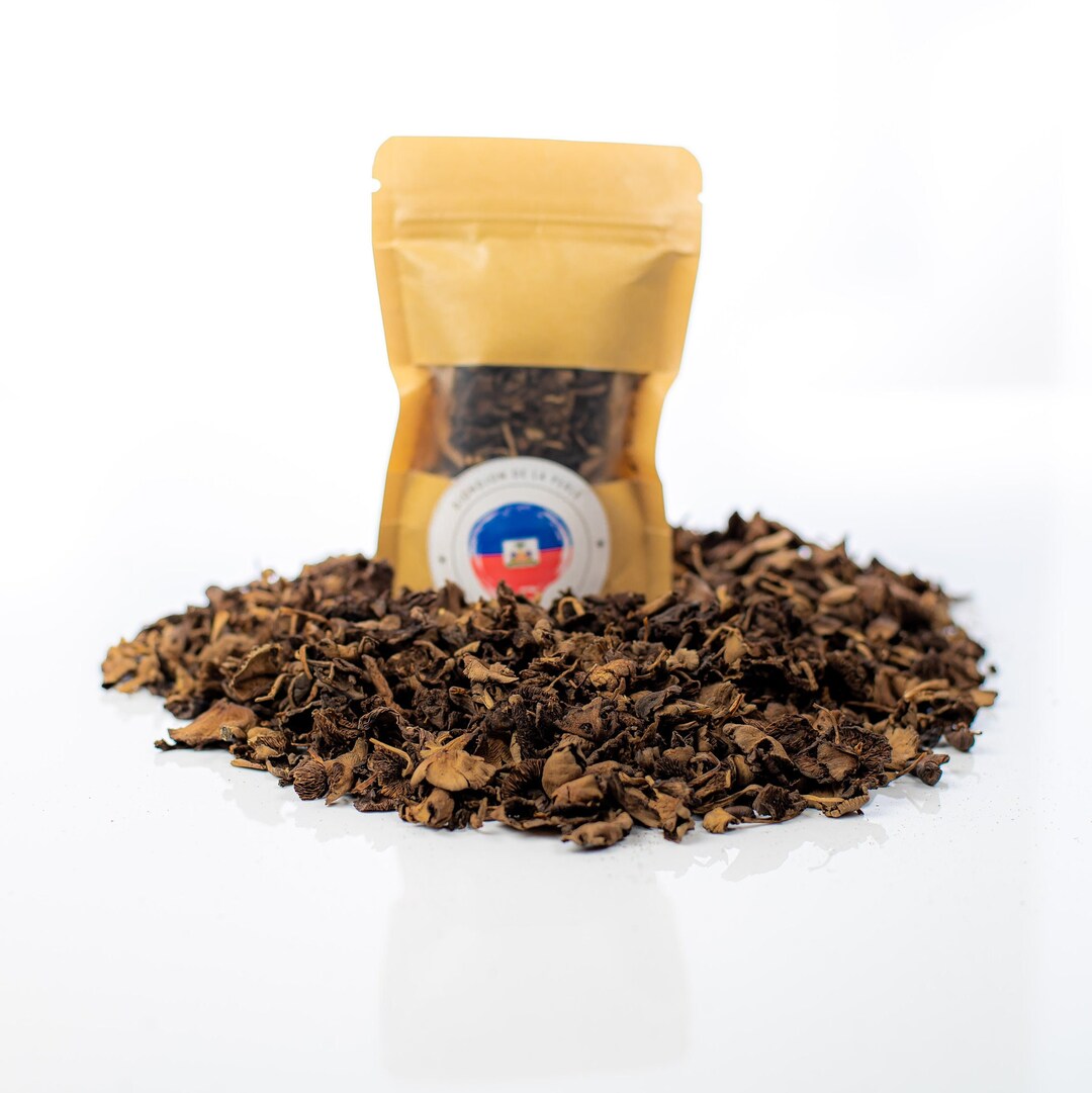 Djondjon Haiti Haitian Black Mushroom For Haitian Black Rice 12 Oz Etsy