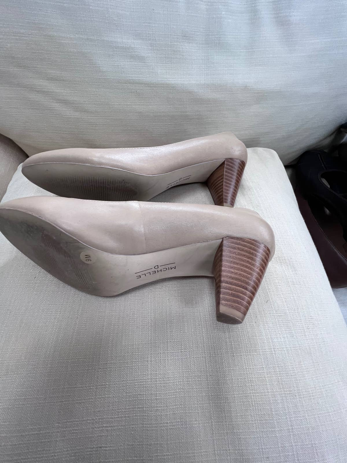 Michelle D Leather Heels - Etsy