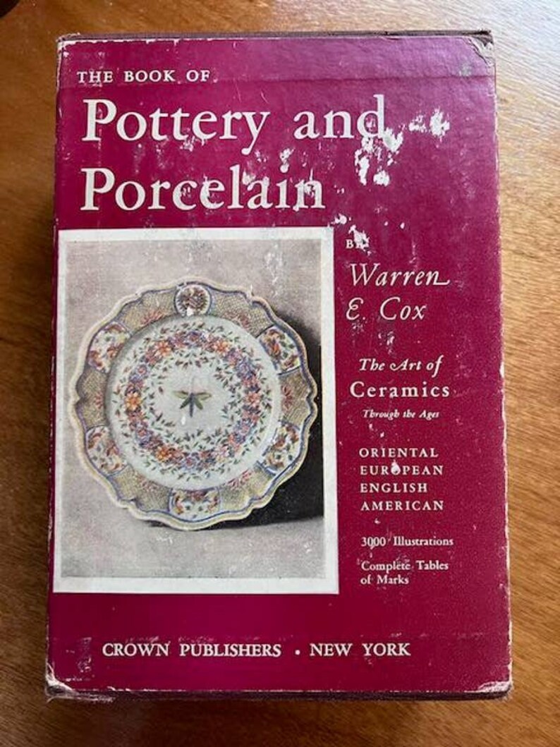 Book of Pottery and Porcelain 1944 - Etsy