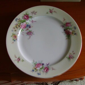 Vintage Japanese Floral Dessert Plate - Etsy