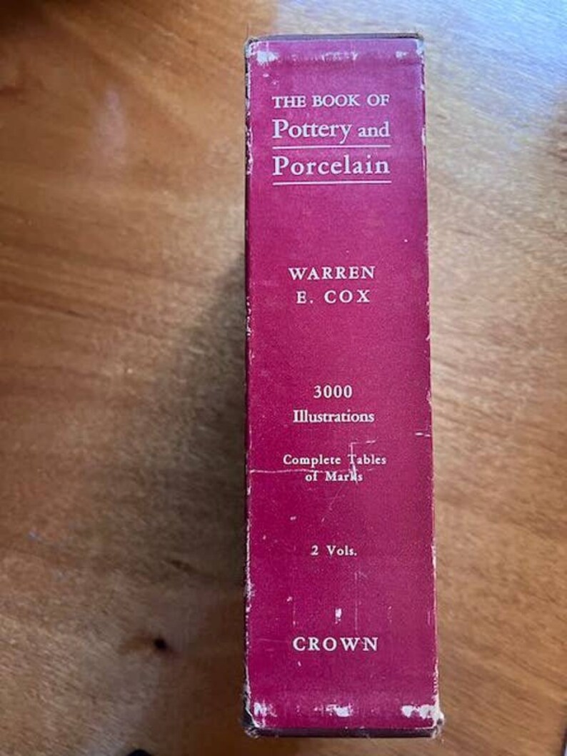 Book of Pottery and Porcelain 1944 - Etsy