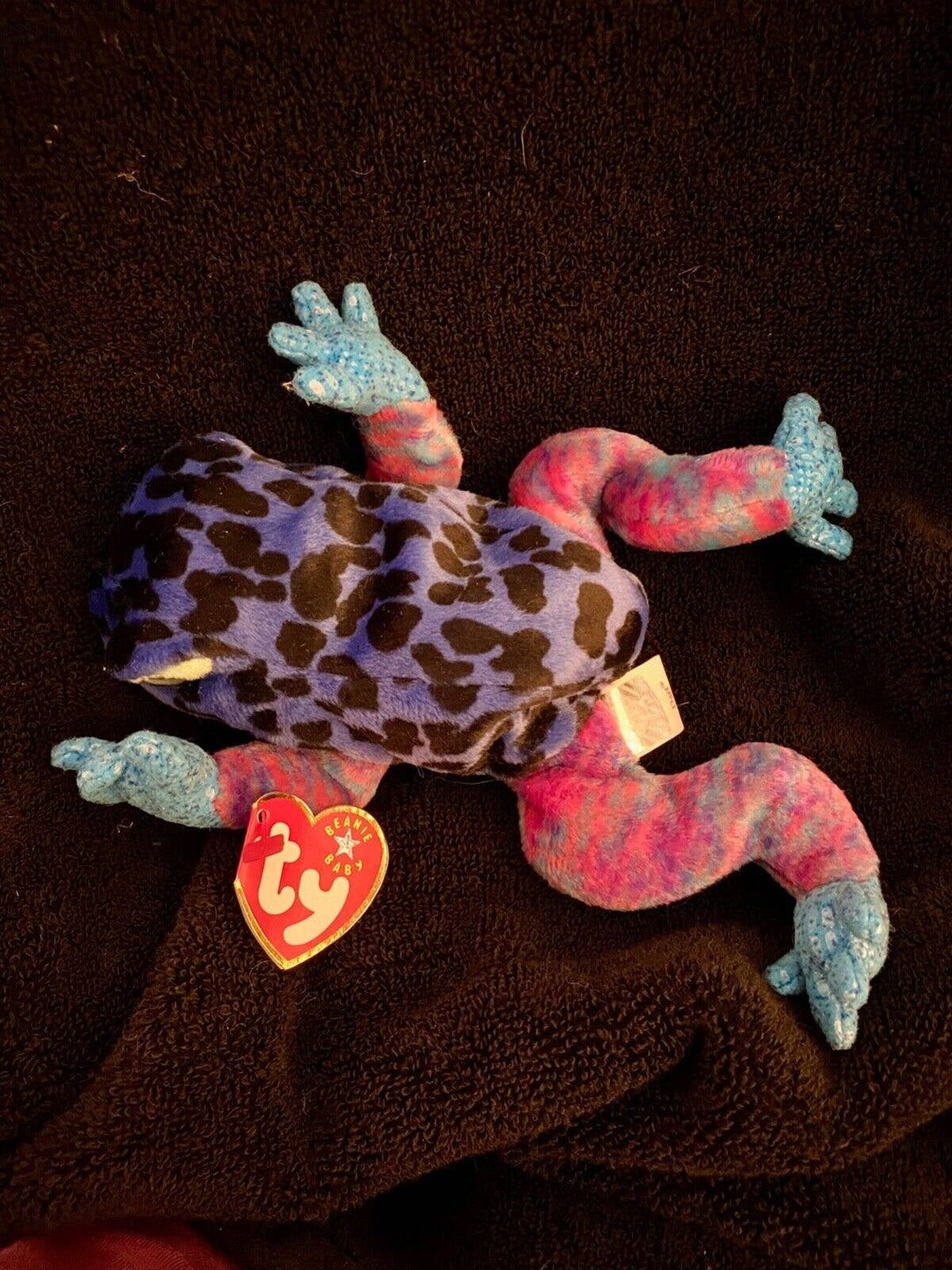 TY Beanie Baby - DART the FROG - 2000 - Original Owner - Etsy