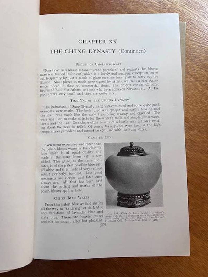 Book of Pottery and Porcelain 1944 - Etsy