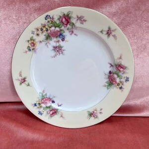 Vintage Japanese Floral Dessert Plate - Etsy