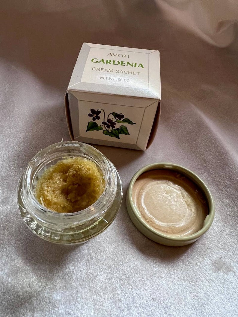 Avon Avon Gardenia Cream Sachet in Box - Collectible - Etsy