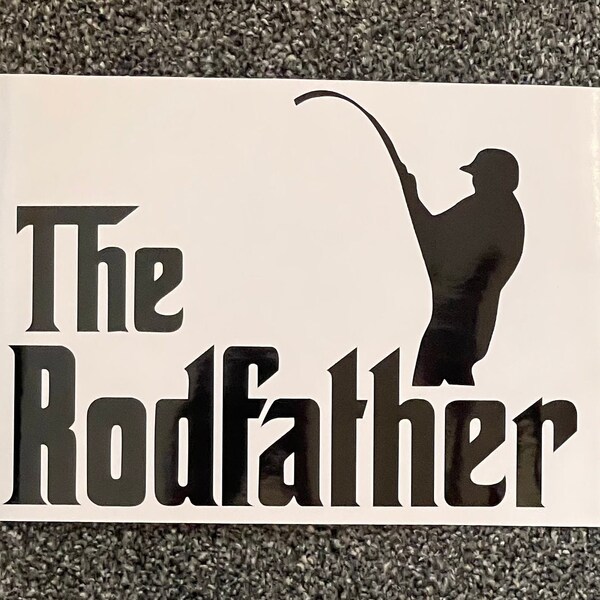 The Rodfather Decal - Etsy