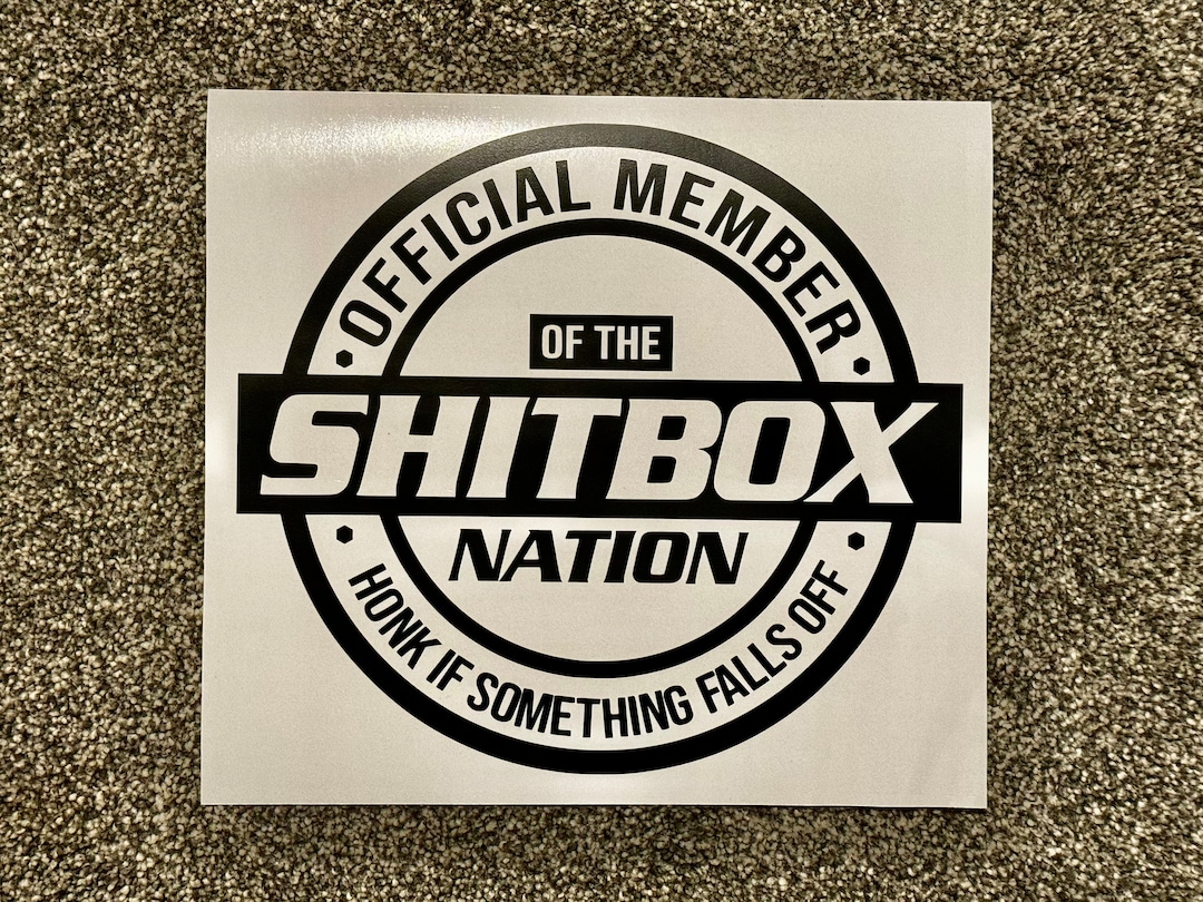 Official Member of the Shitbox Nation - Etsy