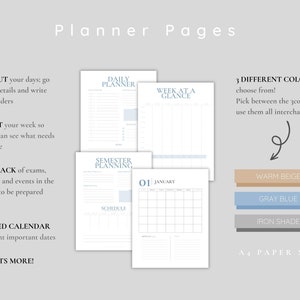Digital Printable Music Journal BUNDLE, Musician Practice Planner ...